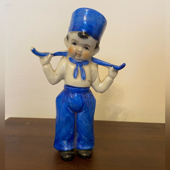 Art | Little Boy Blue Dutch Boy Porcelain Figurine | Poshmark